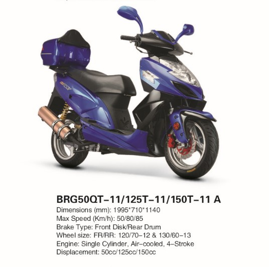 🛴Motorcycle (BRG50QT-11/125T-11/150T-11 A) - Chinamotorscooter.com