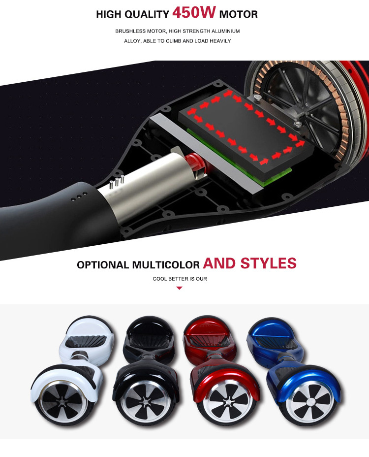 Smart 2 Wheels Electric Self Balance Scooter - Chinamotorscooter.com