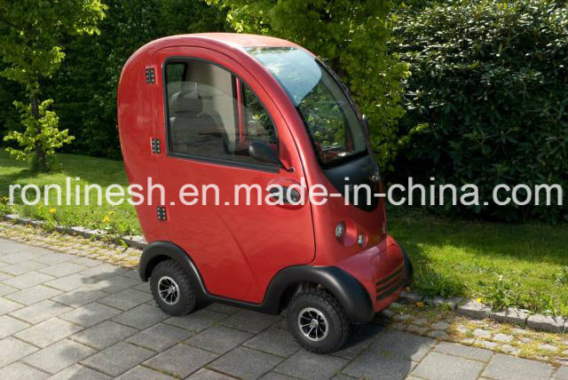 1400W Cabin Scooter/All Weather 4 Wheel Scooter with Enclosure /Covered ...