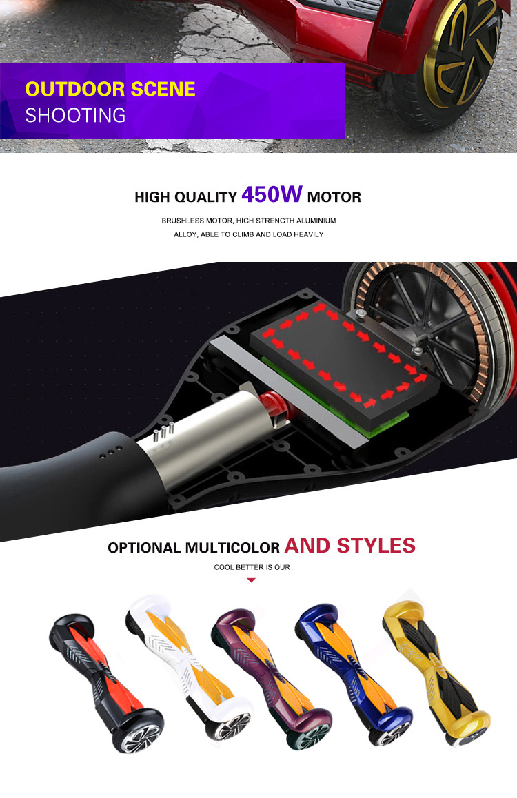 Smart 2 Wheels Electric Self Balance Scooter - Chinamotorscooter.com
