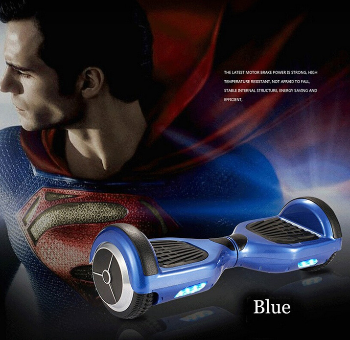 Superman Hotwheel Two Wheels Electric Self Balancing Scooter ...